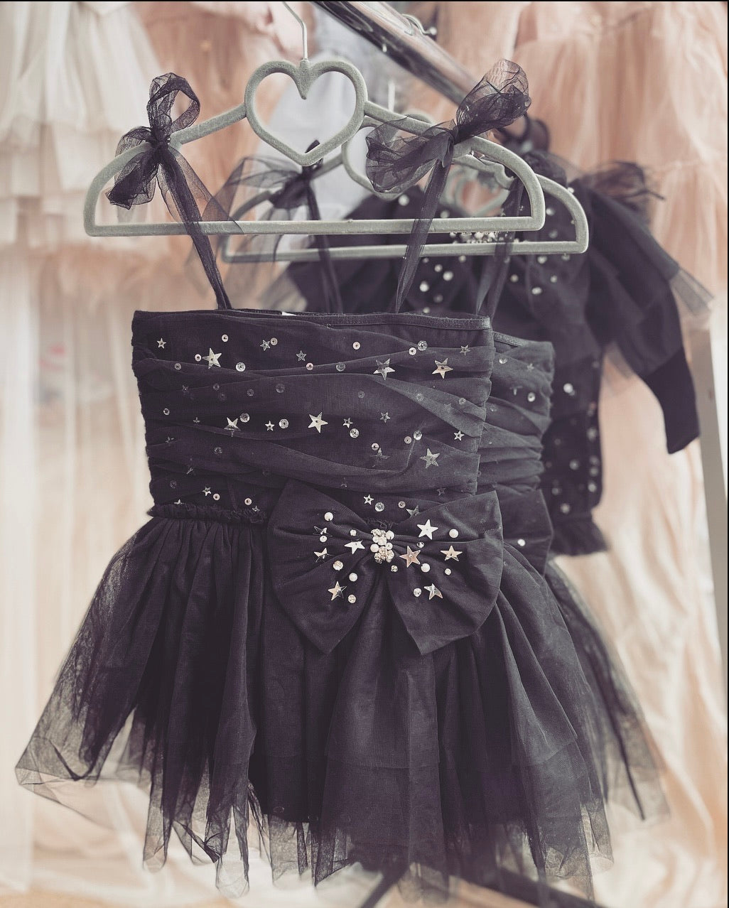 Stardust Bow Dress - Baby + Big Girl – Marais Sky